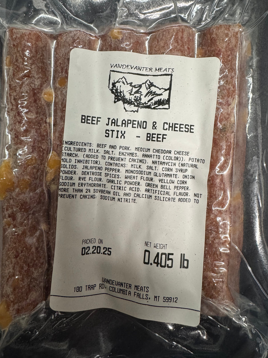 Shop Local Sausage & Beef Stix from Montana Ranches – Glacier ...